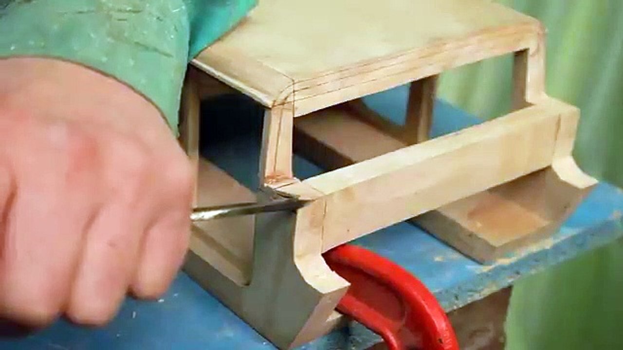 How_to_make_Hummer_H1_Pickup_Truck_out_of_wood_-_ASMR_Woodworking,_DIY ...