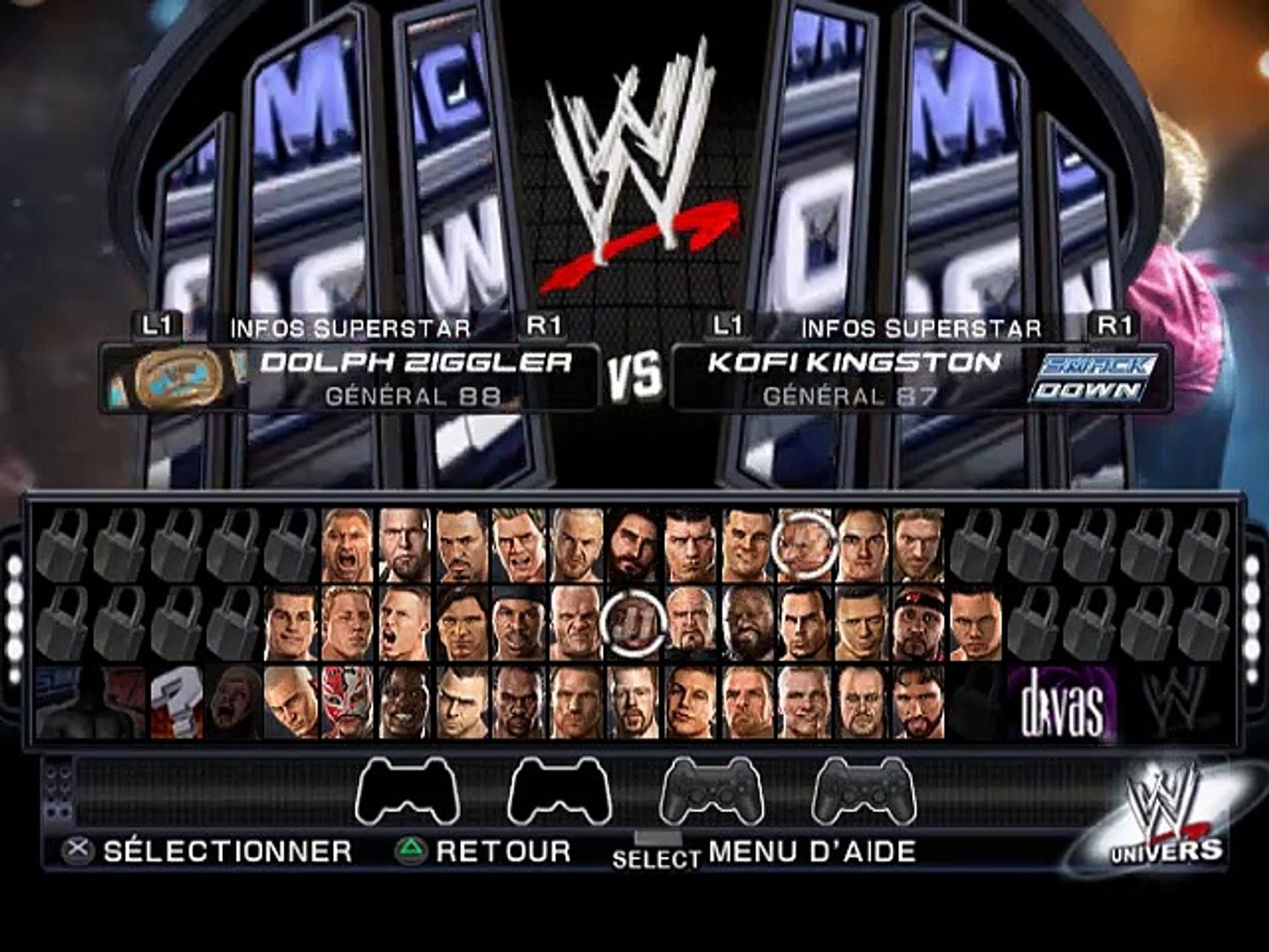 Smackdown Vs Raw 2011 Roster