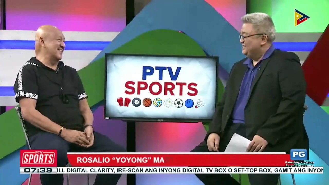 PTV Sports Chat with Olympian and former pro basketball player Rosalio ...