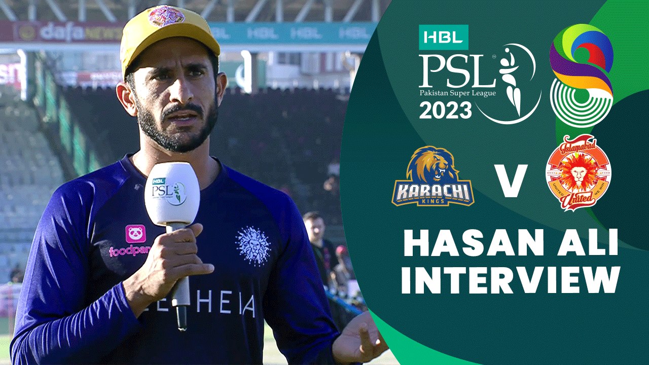 Hasan Ali Interview | Karachi Kings vs Islamabad United | Match 4 | HBL ...