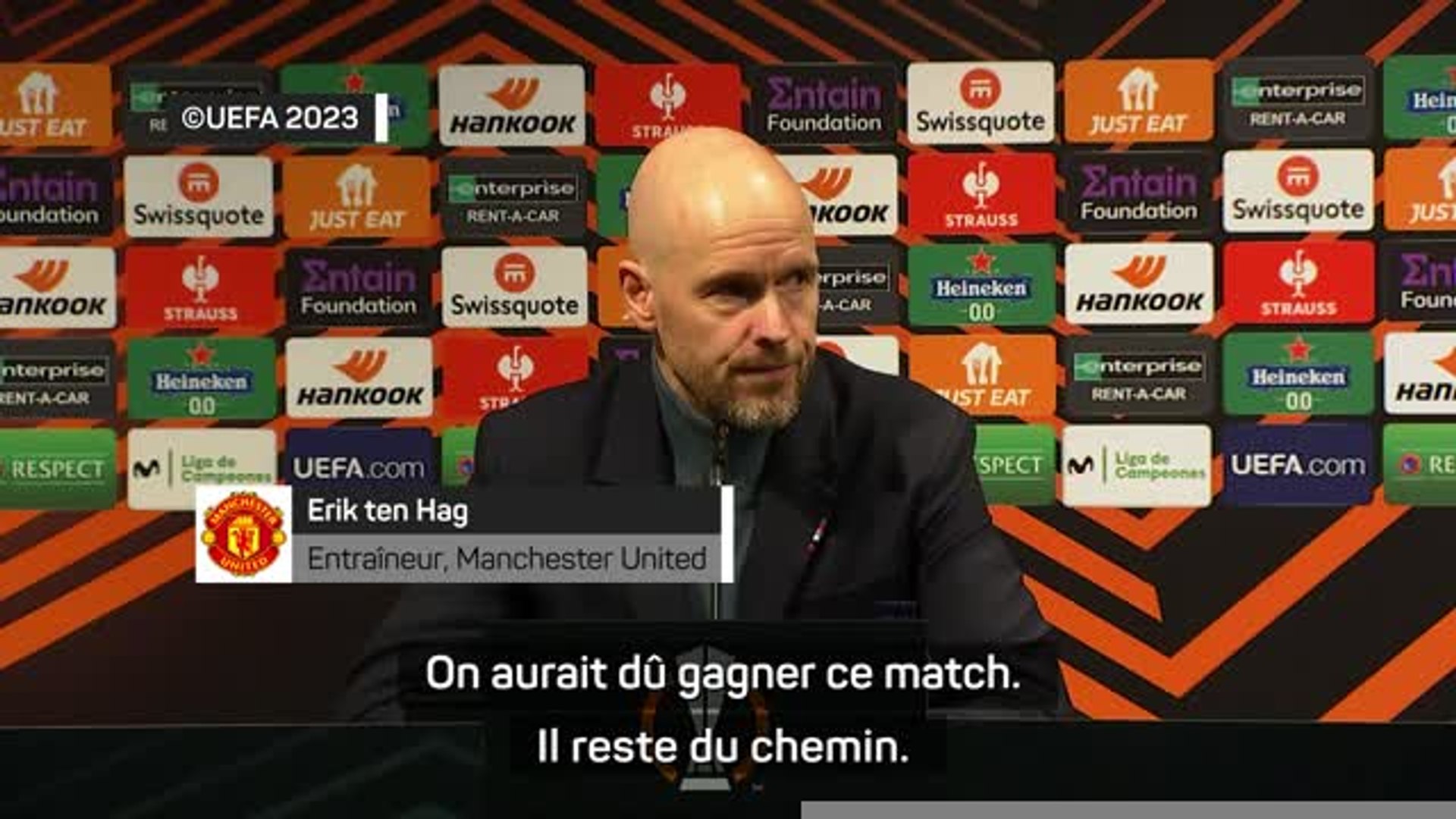 Manchester United - Erik ten Hag : "On aurait | beIN SPORTS