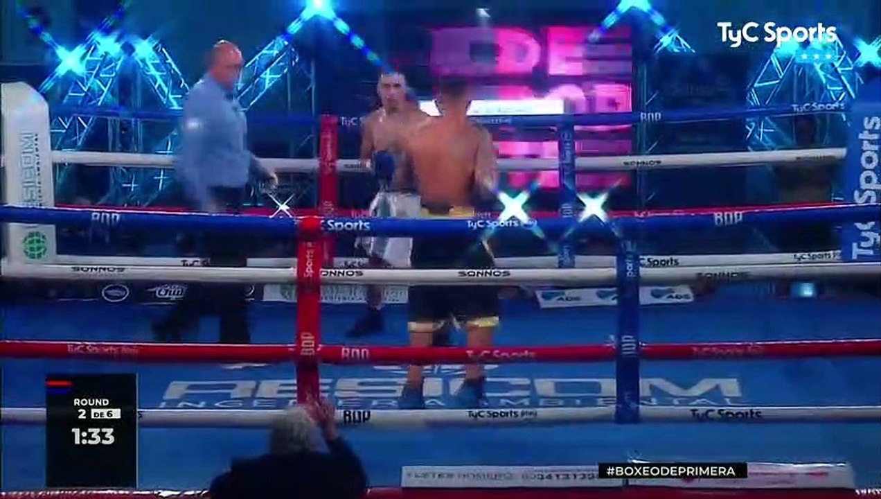 Dario Domingo Soto vs Claudio Ramon Franco (20-01-2023) Full Fight ...