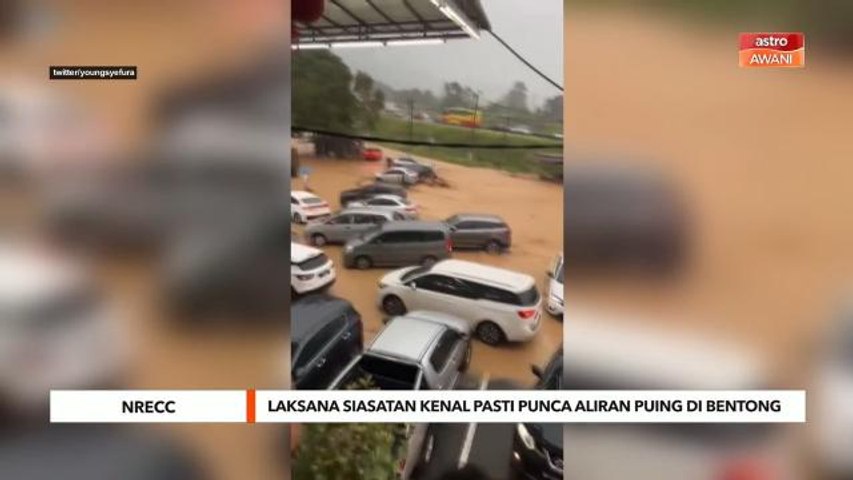 NRECC | Laksana siasatan kenal pasti punca aliran puing di Bentong ...