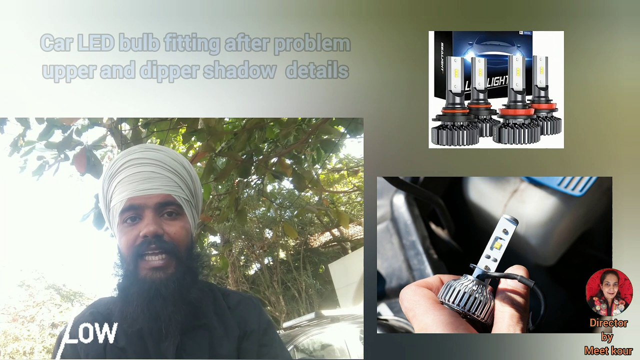 Car LED bulb ⛔not working upper and dipper how to solve this problem ...