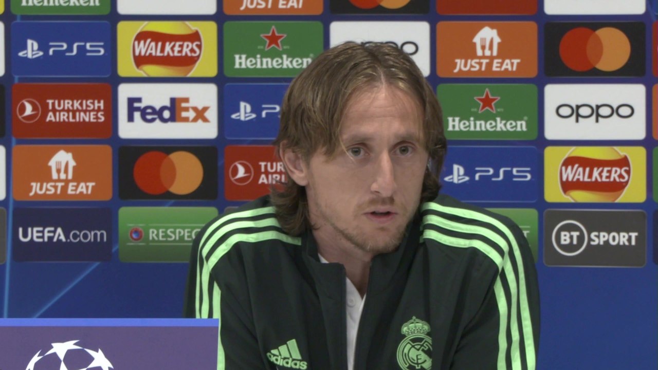 Modric on Liverpool - Madrid UCL clash - full presser Spanish - video ...