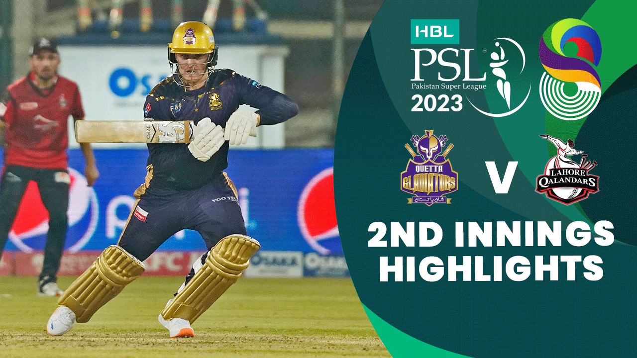 2nd Innings Highlights | Quetta Gladiators vs Lahore Qalandars | Match 10 | HBL PSL 8 | MI2T ...