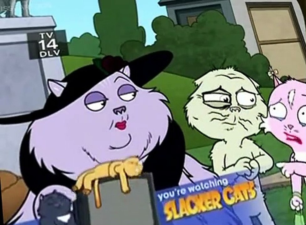 Slacker Cats Slacker Cats E006 – Buckley and Eddie Deceased - video ...