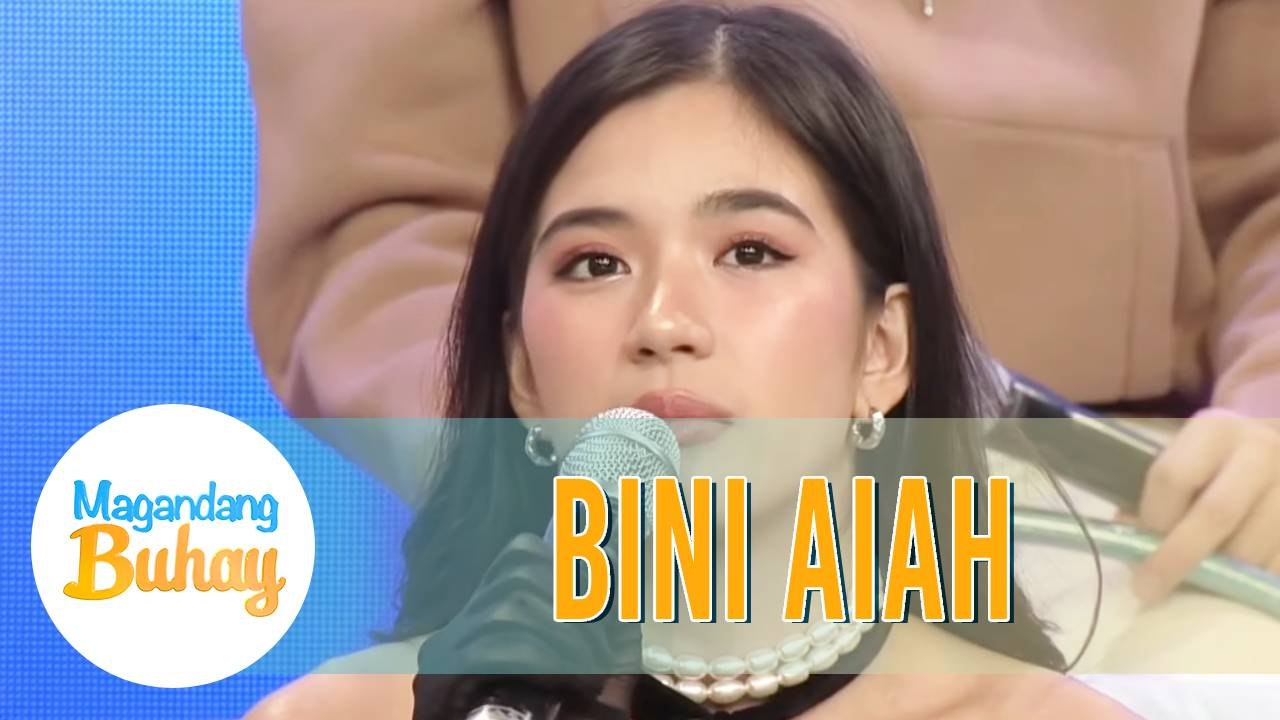 BINI Aiah shares that patience and understanding are important in the group | Magandang Buhay ...