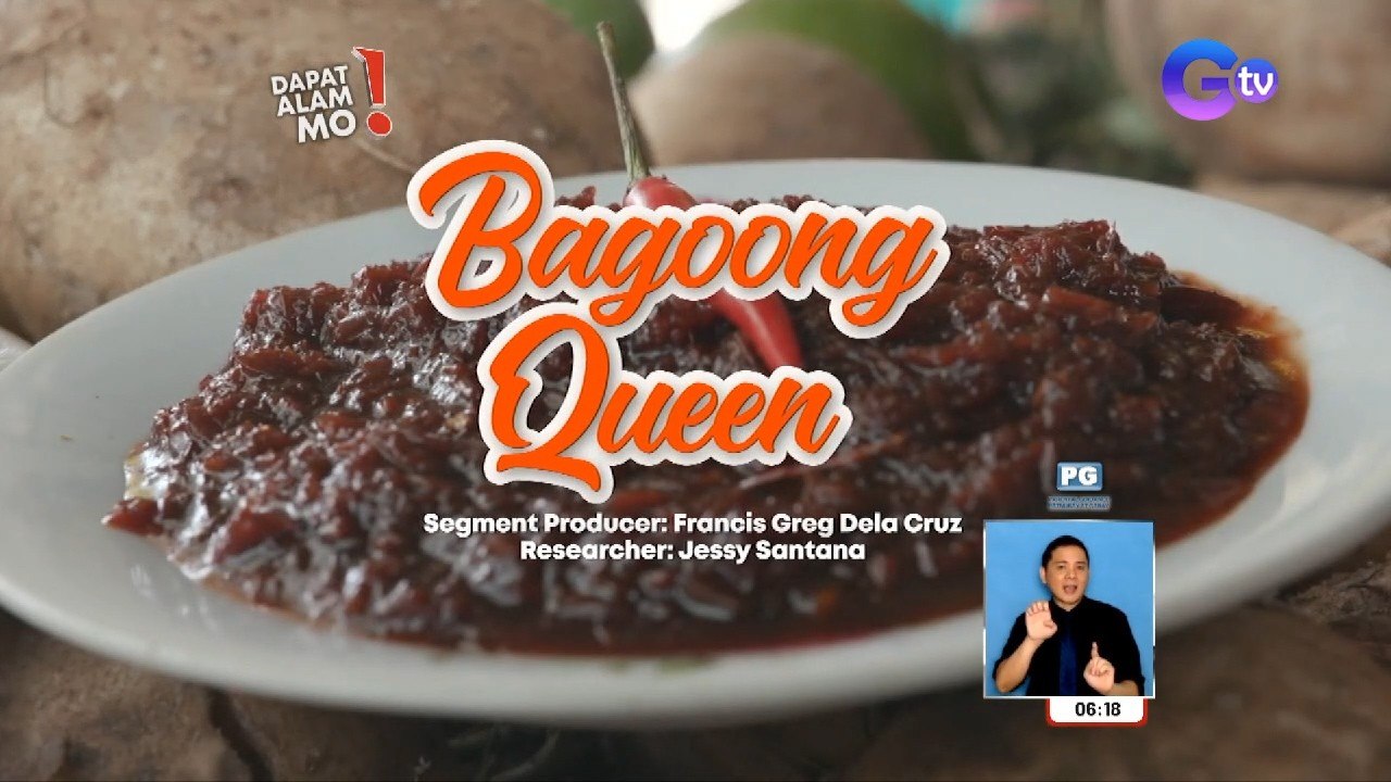 Bagoong ni Nanay Eva, bakit binabalik-balikan? | Dapat Alam Mo! - video Dailymotion