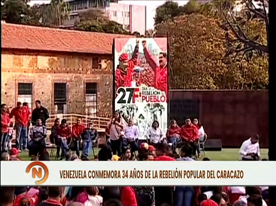 Venezuela conmemora 34 años de la Rebelión Popular del Caracazo del 27 ...