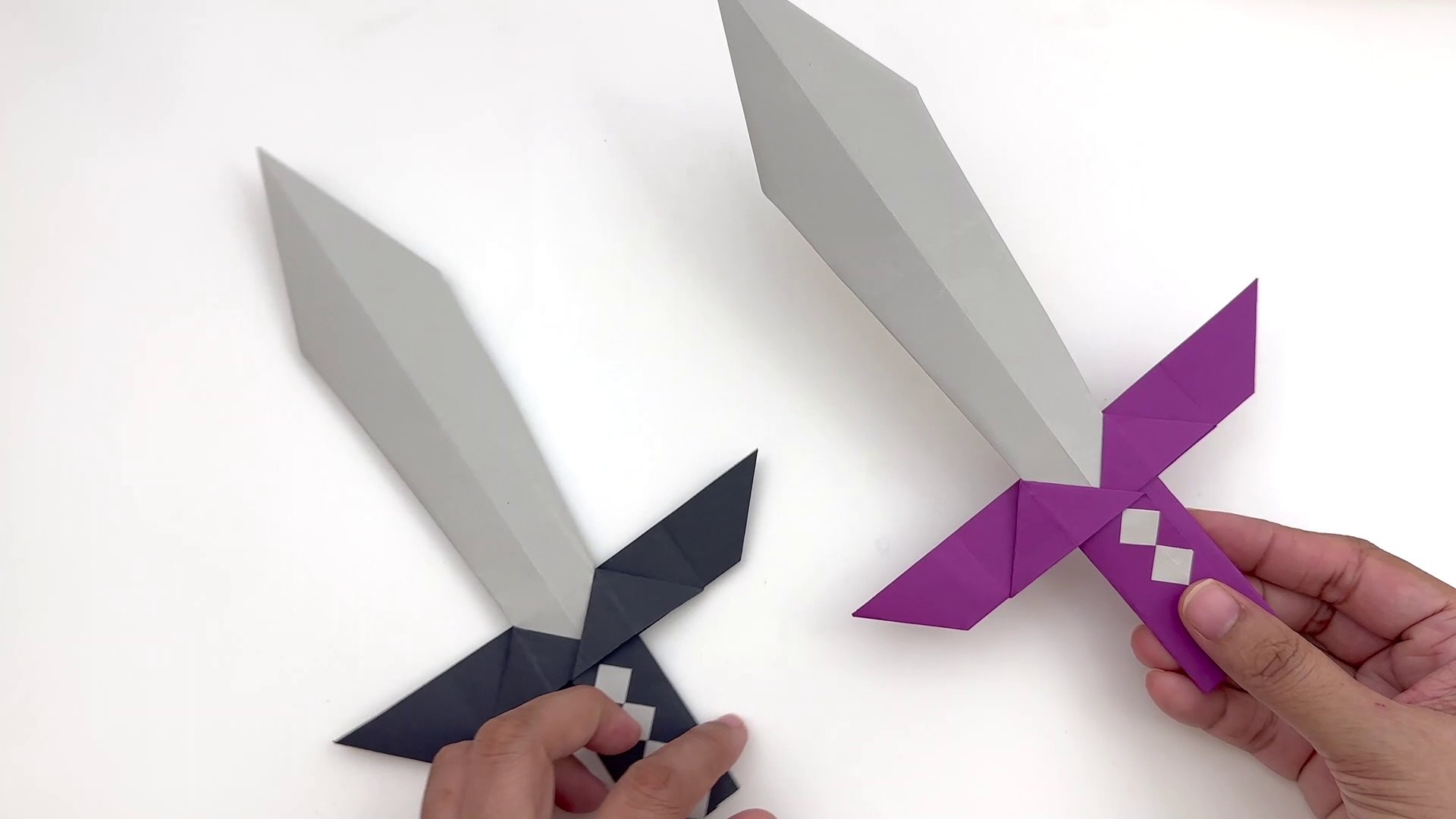 How To Make A Paper Sword Step By Step How To Make A Sword Out Of