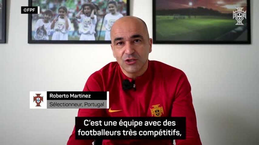 Portugal : Roberto Martinez dévoile ses ambitions avec la sélection