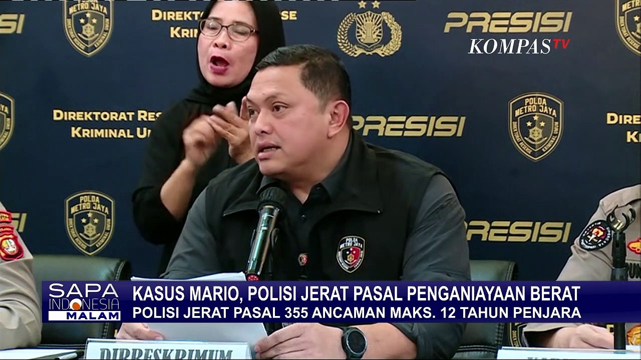 Polisi Jerat Mario Dandy dengan Pasal Penganiayaan Berat, Terancam 12 ...