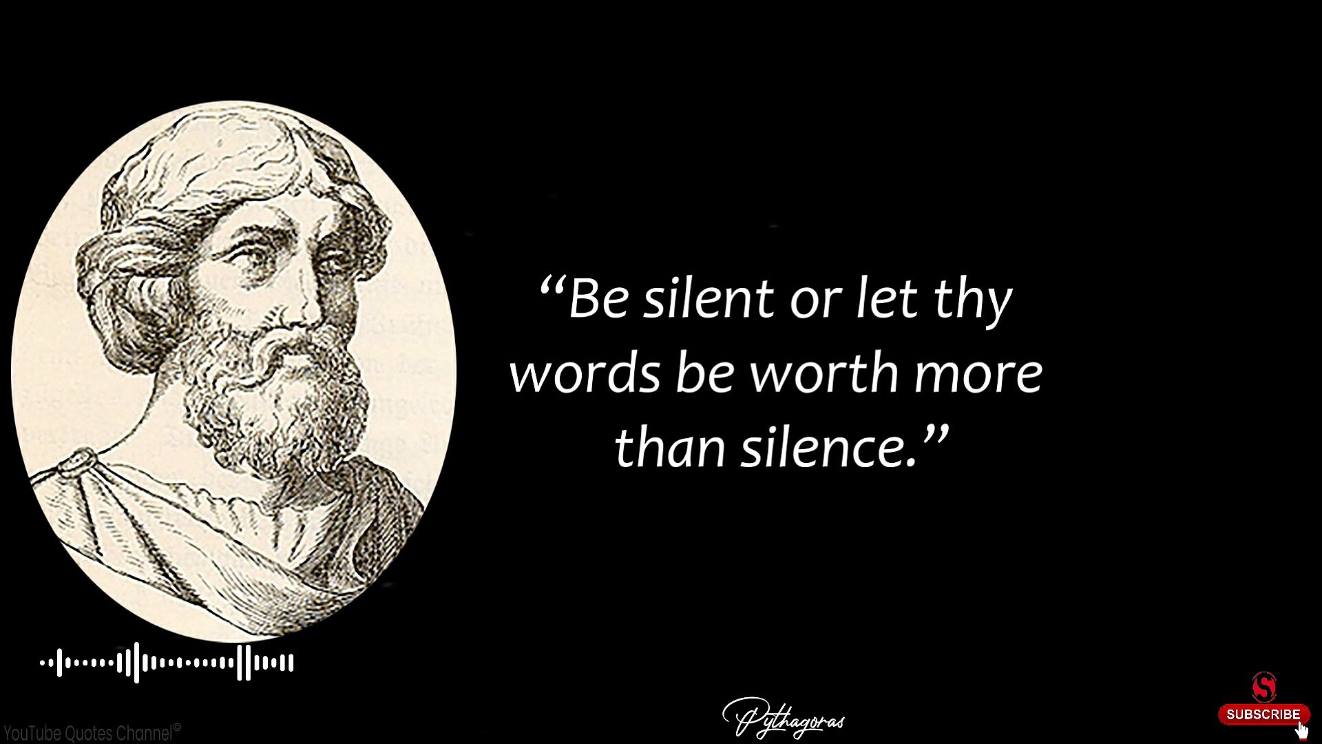 Pythagoras Quotes Silence