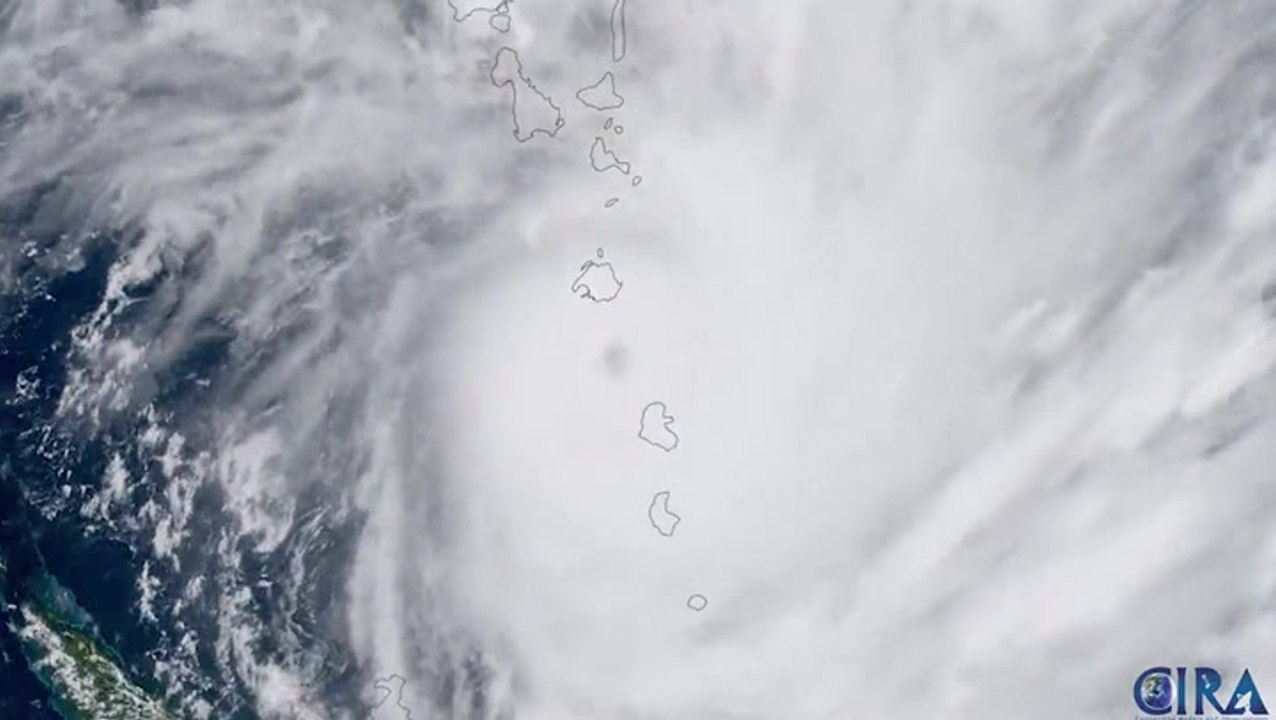 Tropical Cyclone Judy batters Vanuatu in satellite footage - video ...