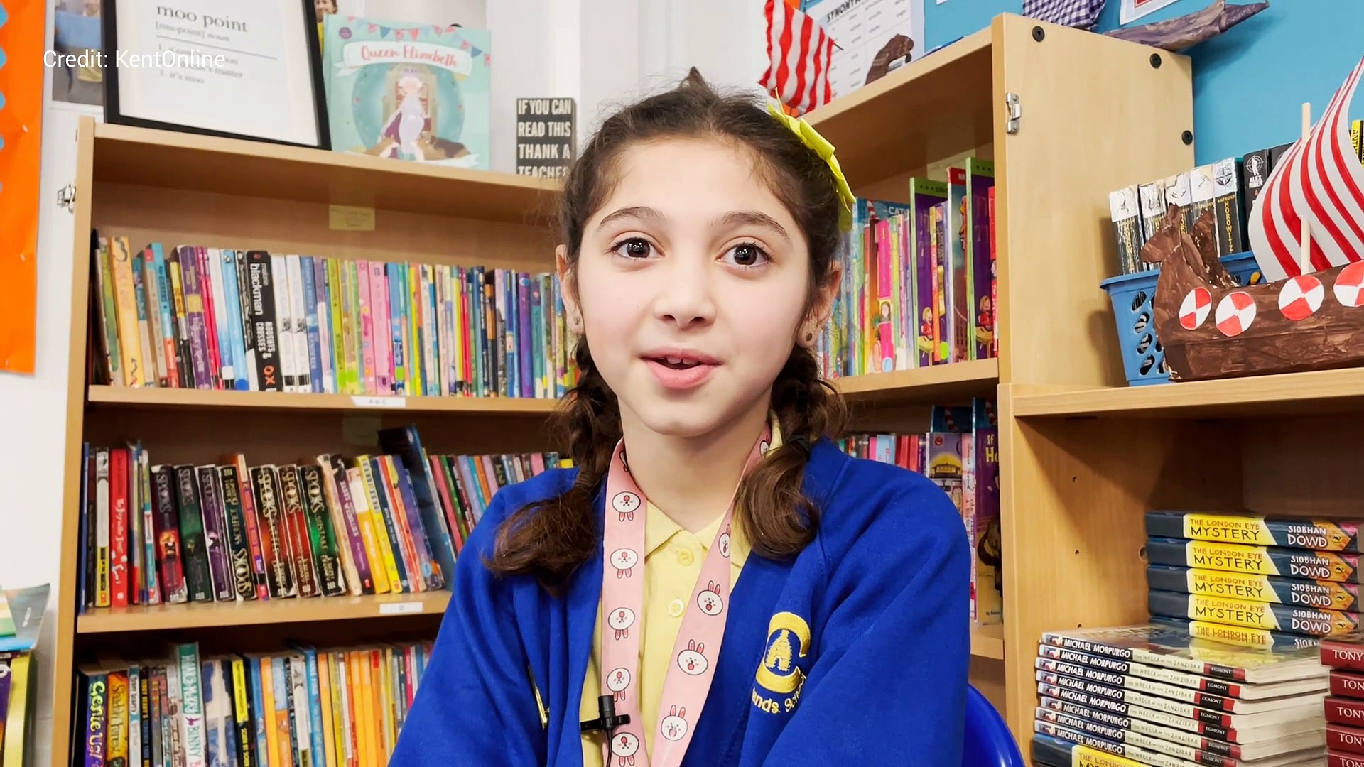 The Craylands pupil Eliza Rajabalinia, from Northfleet, sings a piece ...