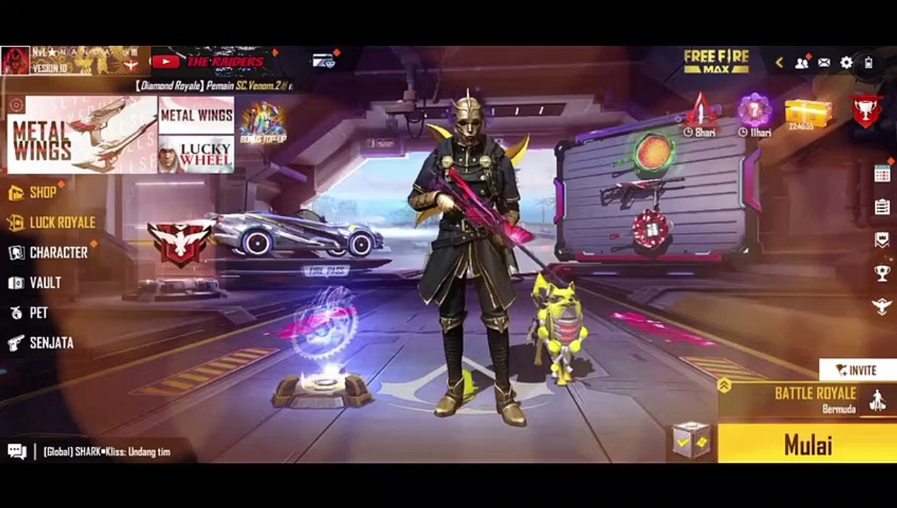 Mabar bareng bocil di FF pakai FULL KOSTUM - garena free fire - video ...