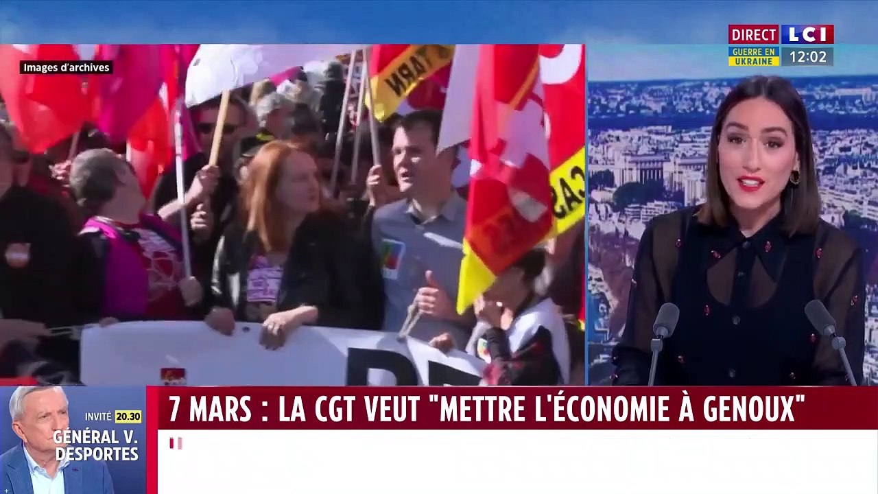 Jeanne Baron sur LCI (03/03/2023) - Vidéo Dailymotion
