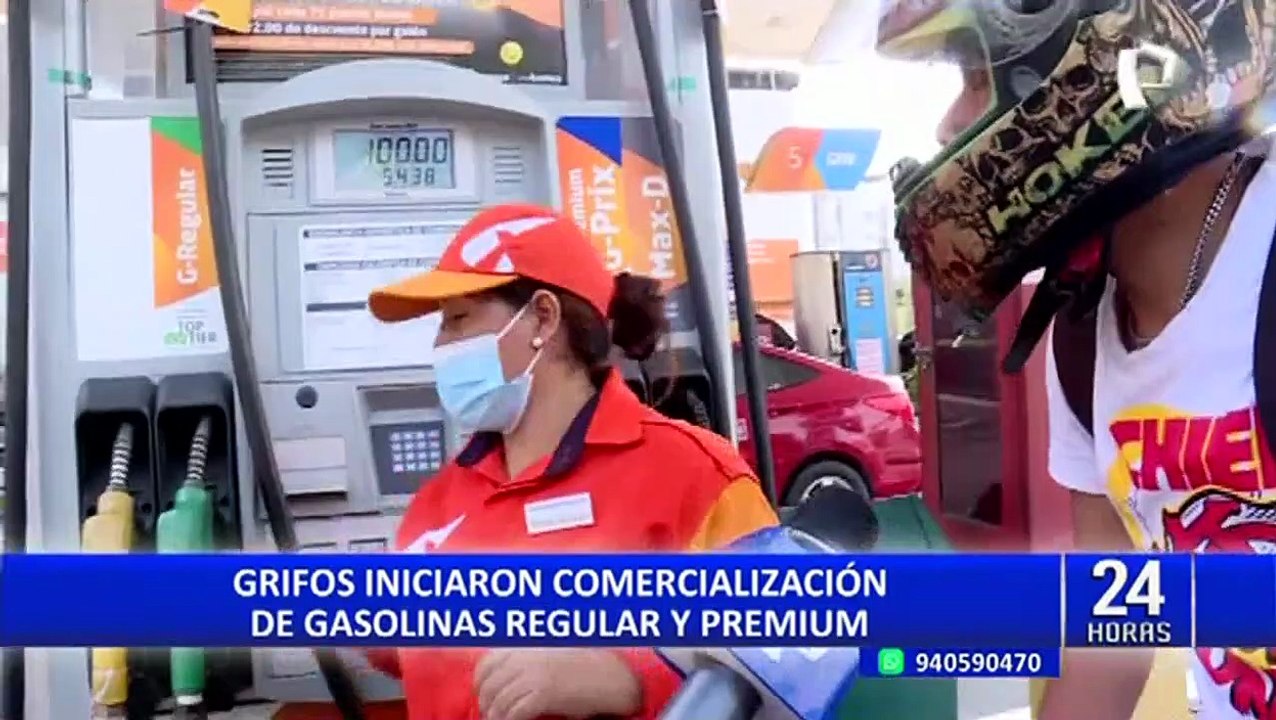 Grifos inician comercialización de gasolinas regular y premium - Vídeo ...