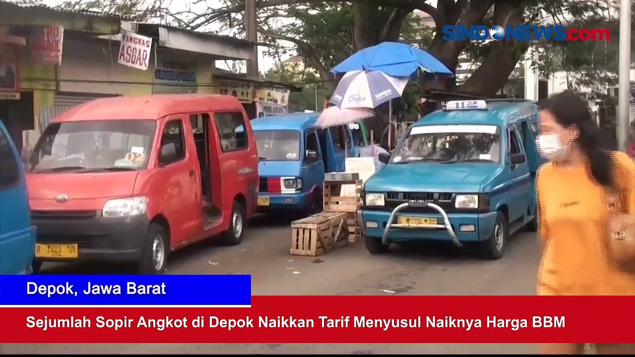Sejumlah Sopir Angkot di Depok Naikkan Tarif Menyusul Naiknya Harga BBM ...