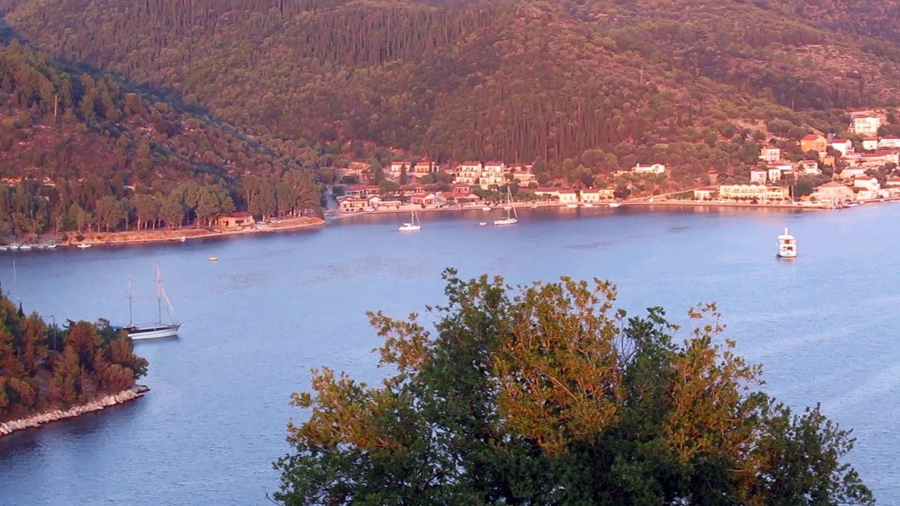 summer 2021, Ithaca, the view from the castle in Porto - video Dailymotion