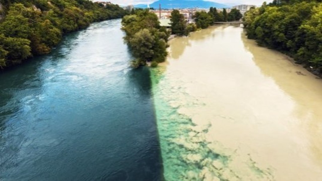 Something You Have To See To Believe! Two Colliding Rivers in ...
