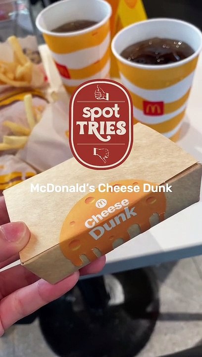 McDonald's Cheese Dunk - video Dailymotion