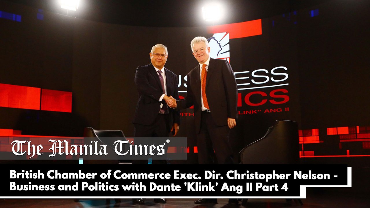 British Chamber of Commerce Executive Director and Trustee Christopher ...