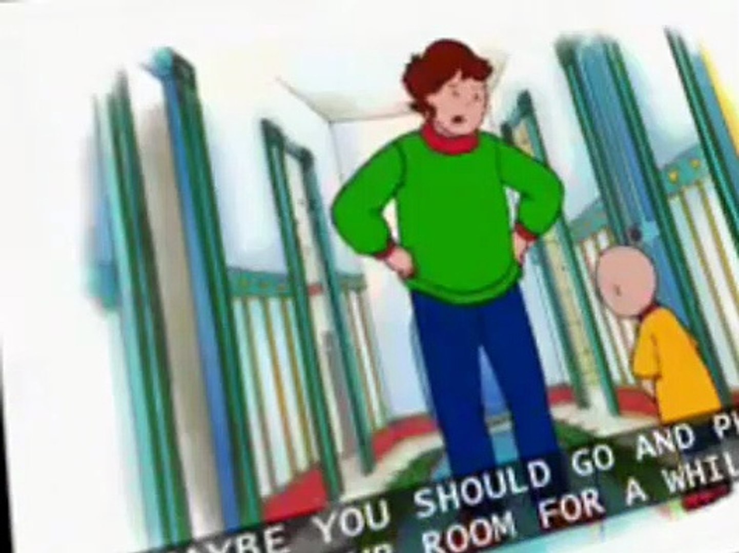 Caillou Helps Out