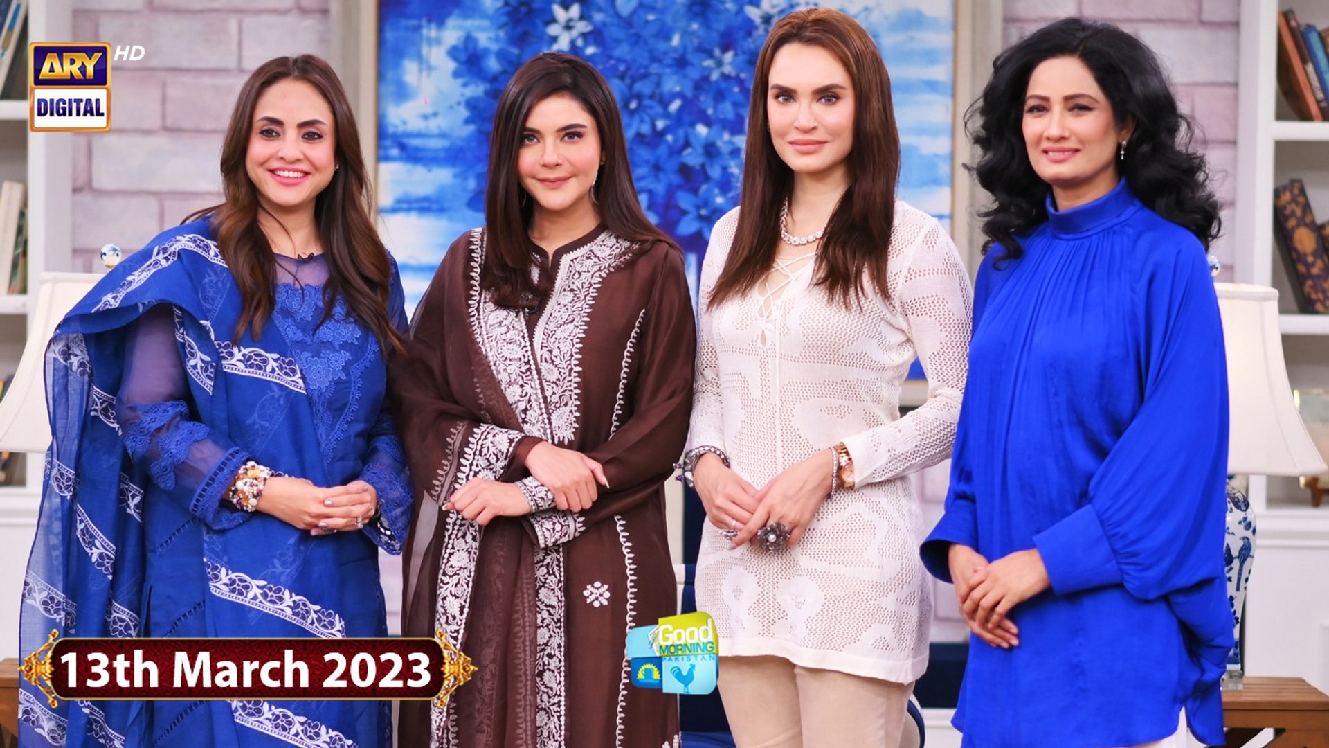 In Good Morning Pakistan Nida Yasir Dresses