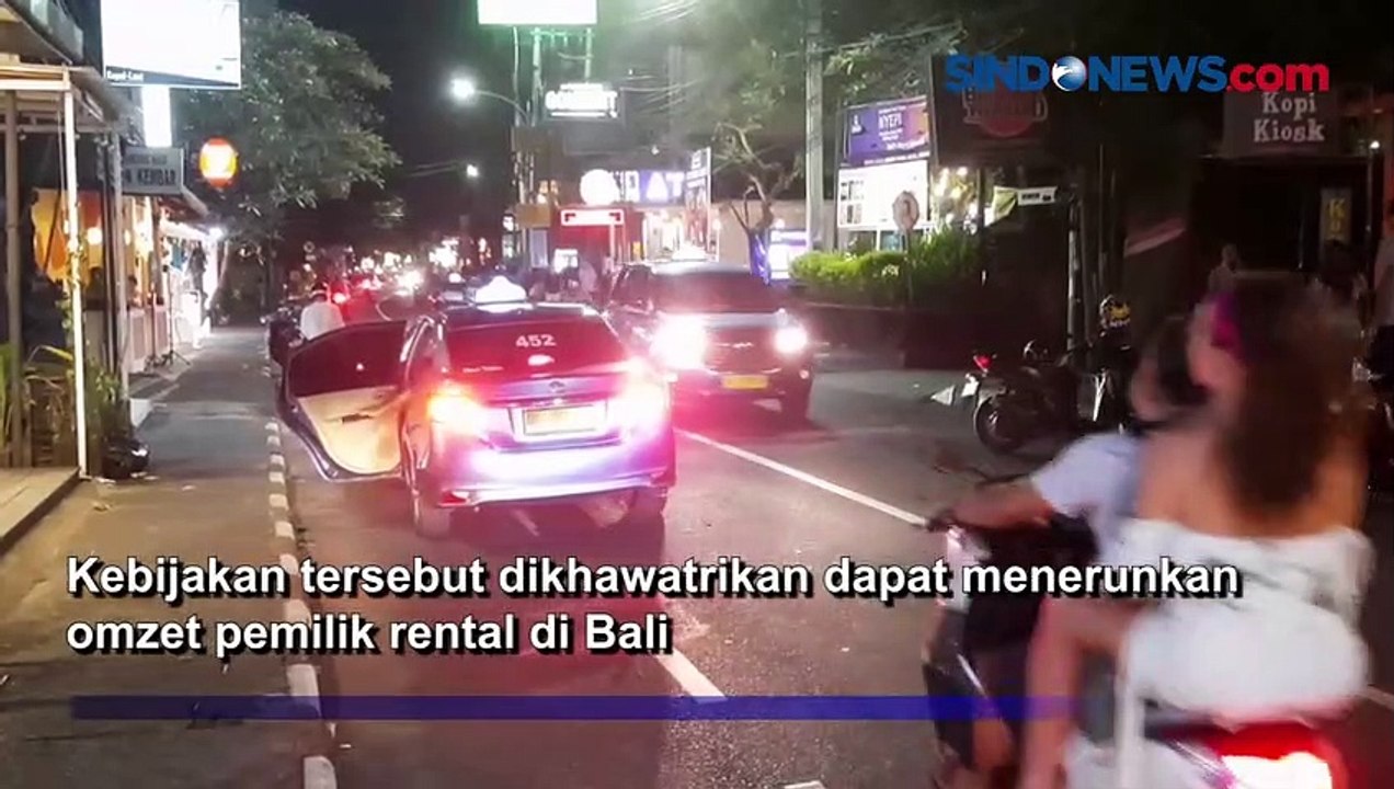 Pemilik Rental di Bali Khawatir Wacana Larangan Sewa Motor untuk WNA - Video Dailymotion
