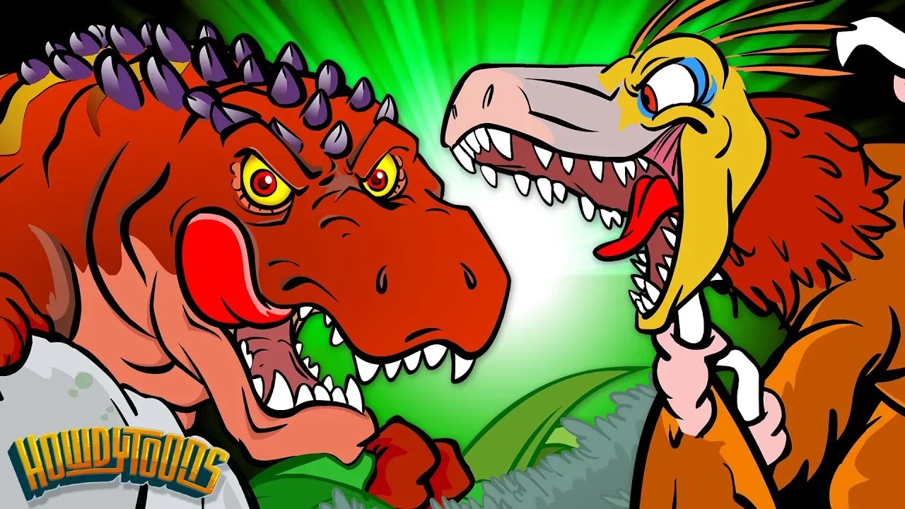 5 Carnivorous Dinosaurs | Meat Eating Dinos | Dinosaur Songs and ...