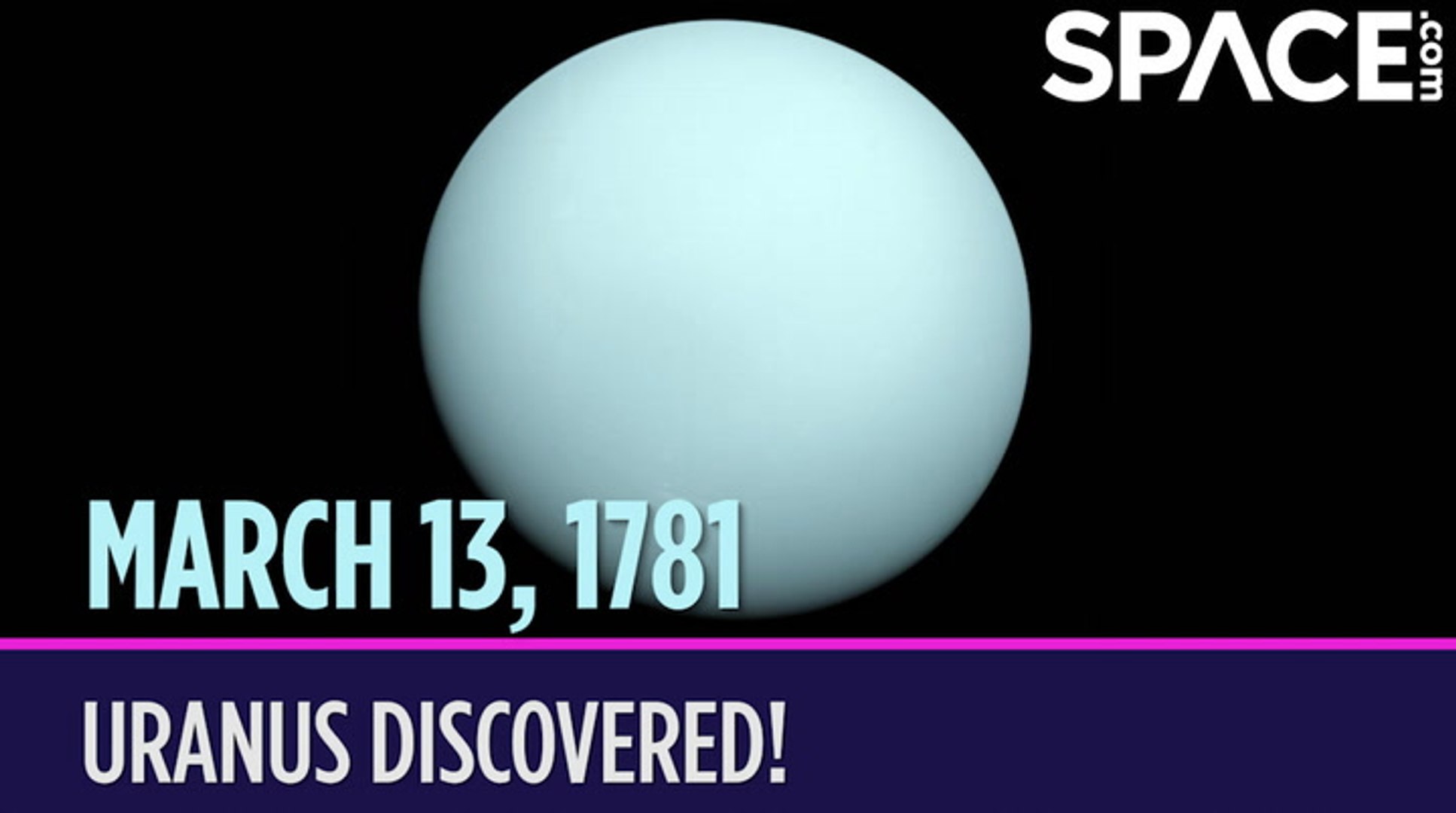 William Herschel Discovers Uranus