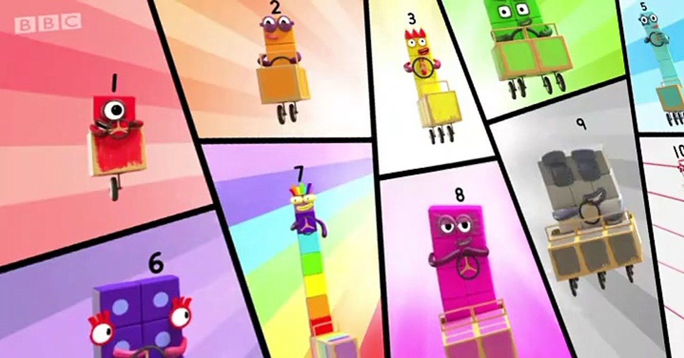 Numberblocks Numberblocks S03 E012 Numberblock Rally - video Dailymotion