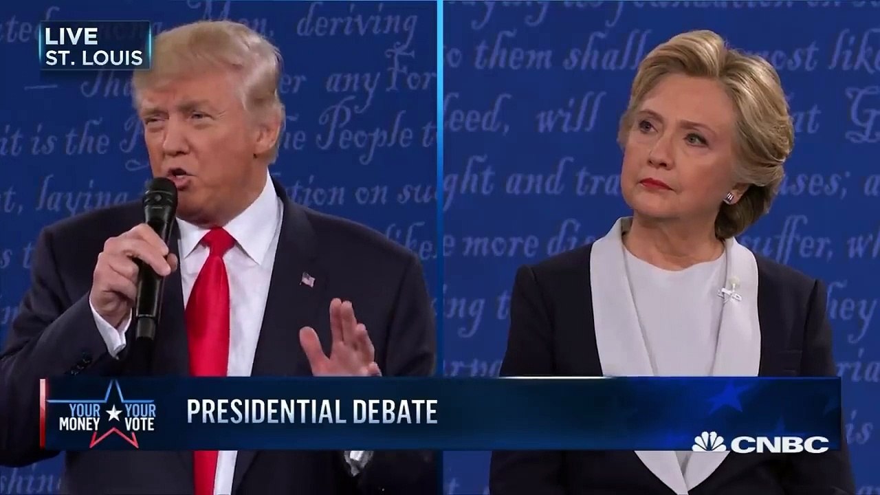 The Second Presidential Debate_ Hillary Clinton and Donald Trump (Full Debate) _ - Vidéo Dailymotion
