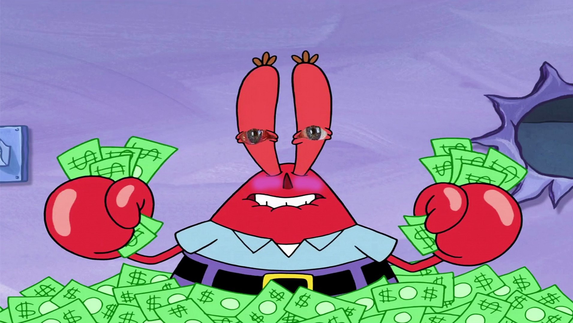 Mr Krabs Money