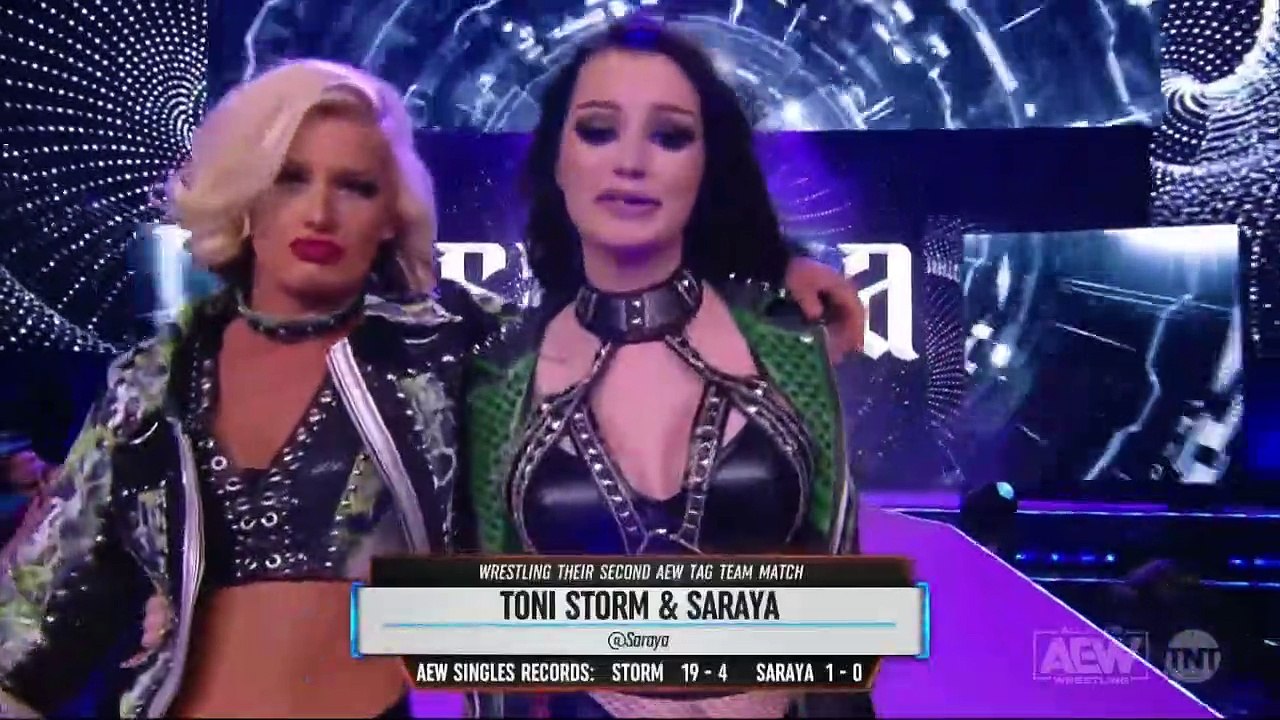 Toni Storm & Saraya Entrance: AEW Rampage, Feb. 3, 2023 - video Dailymotion