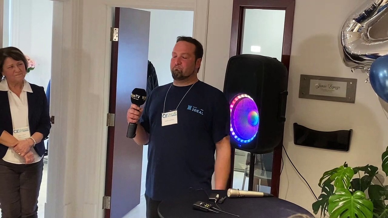 Kevin Lachance au 20e anniversaire du Carrefour jeunesse-emploi de ...