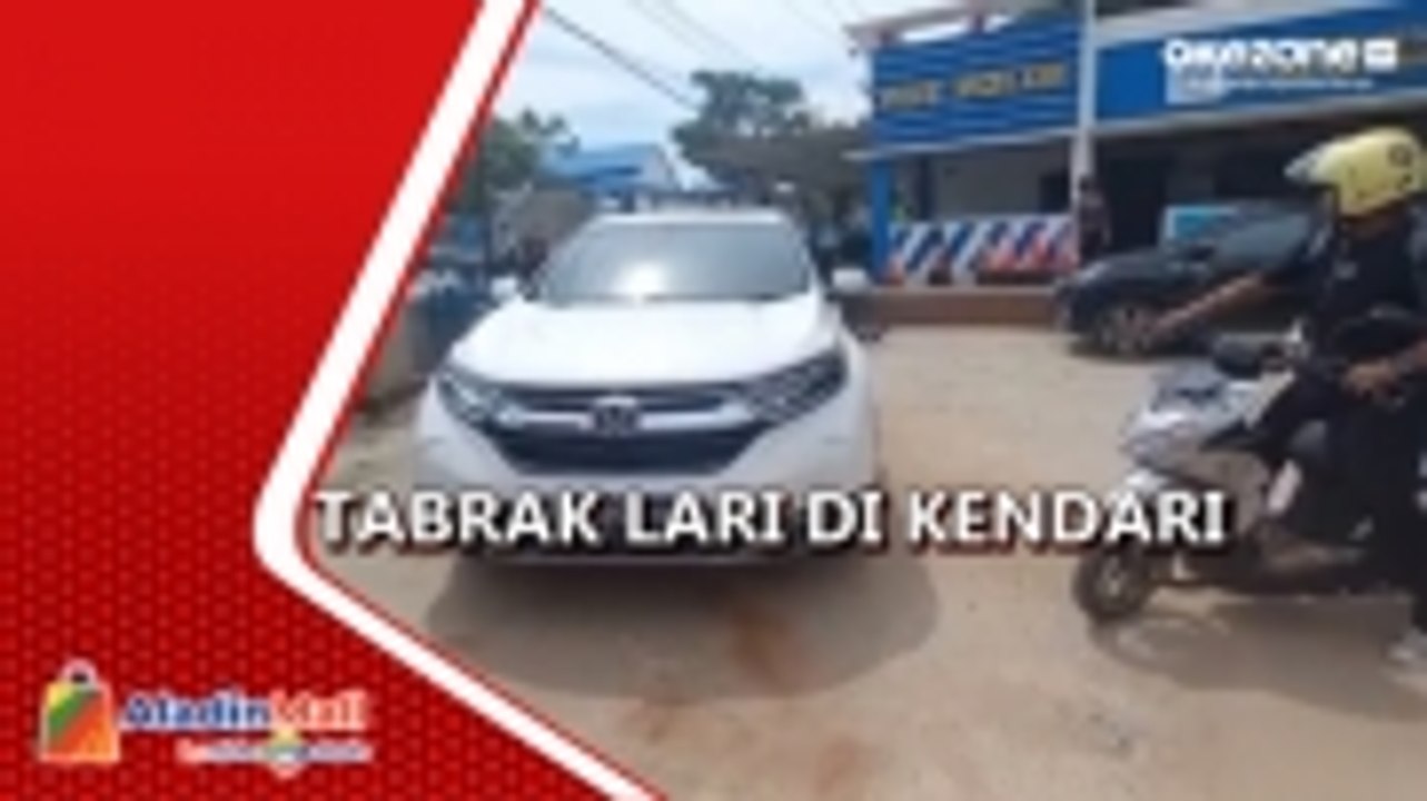 Melarikan Diri setelah Tabrak Pemotor, Pria di Kendari Ditangkap Warga - video Dailymotion