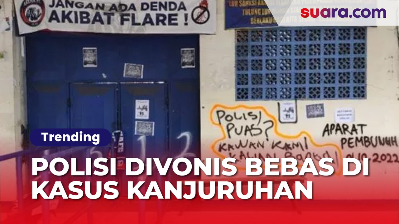 Kontroversi Polisi Divonis Bebas Karena Gas Air Mata di Tragedi Kanjuruhan Tertiup Angin - Video ...