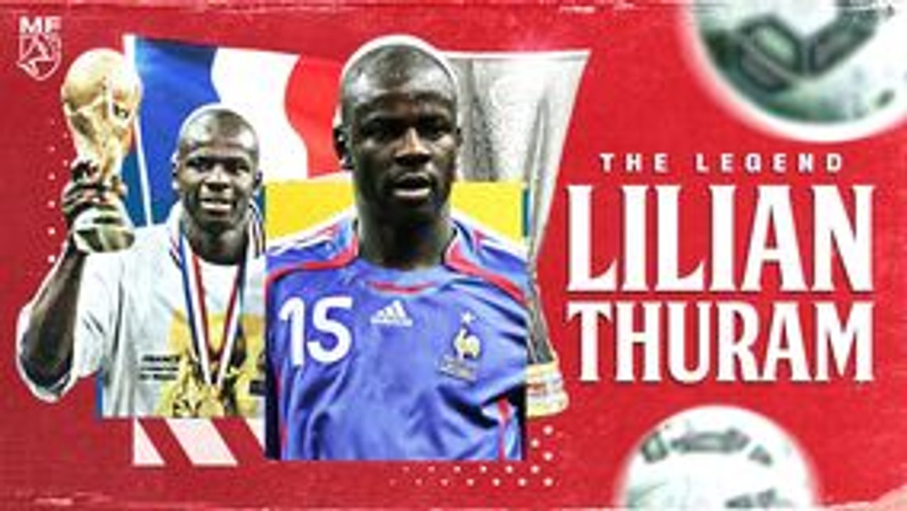 La Vie de Lilian Thuram Le Meilleur Défenseur Droit de sa Génération ...