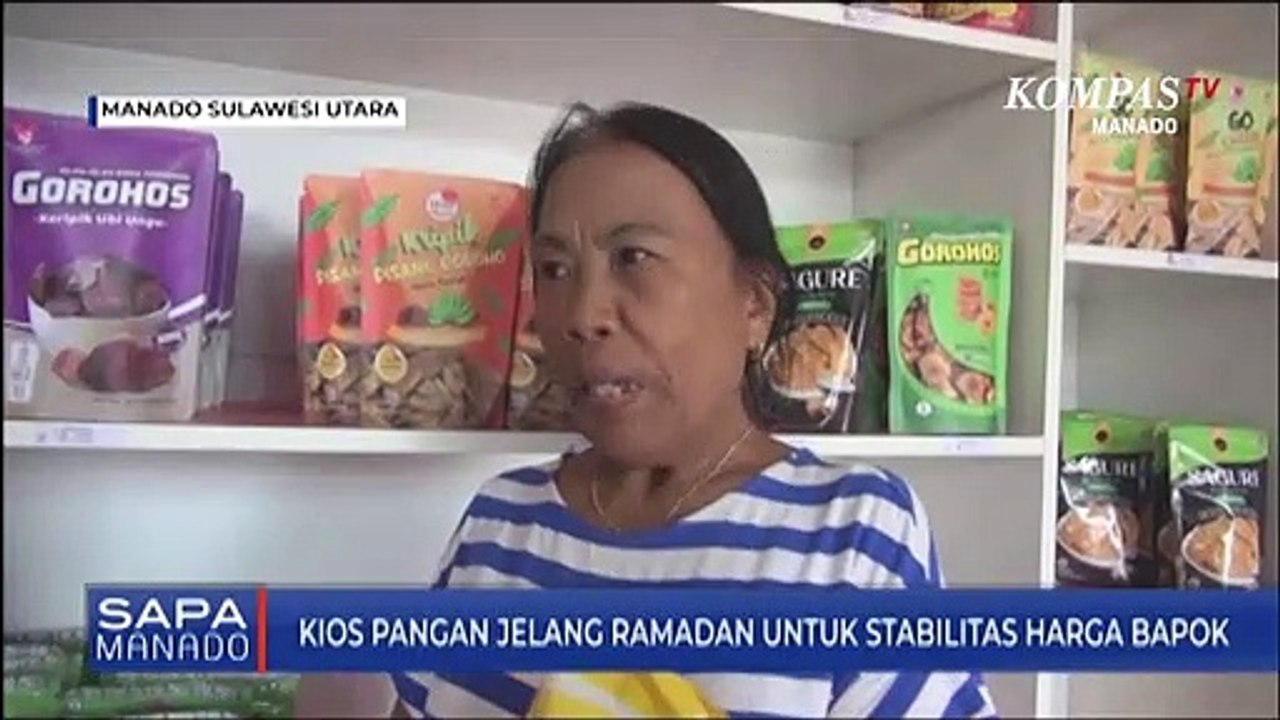 Jaga Stabilitas Harga Bahan Pokok, Pemprov Sulut Buka Kios Pangan ...