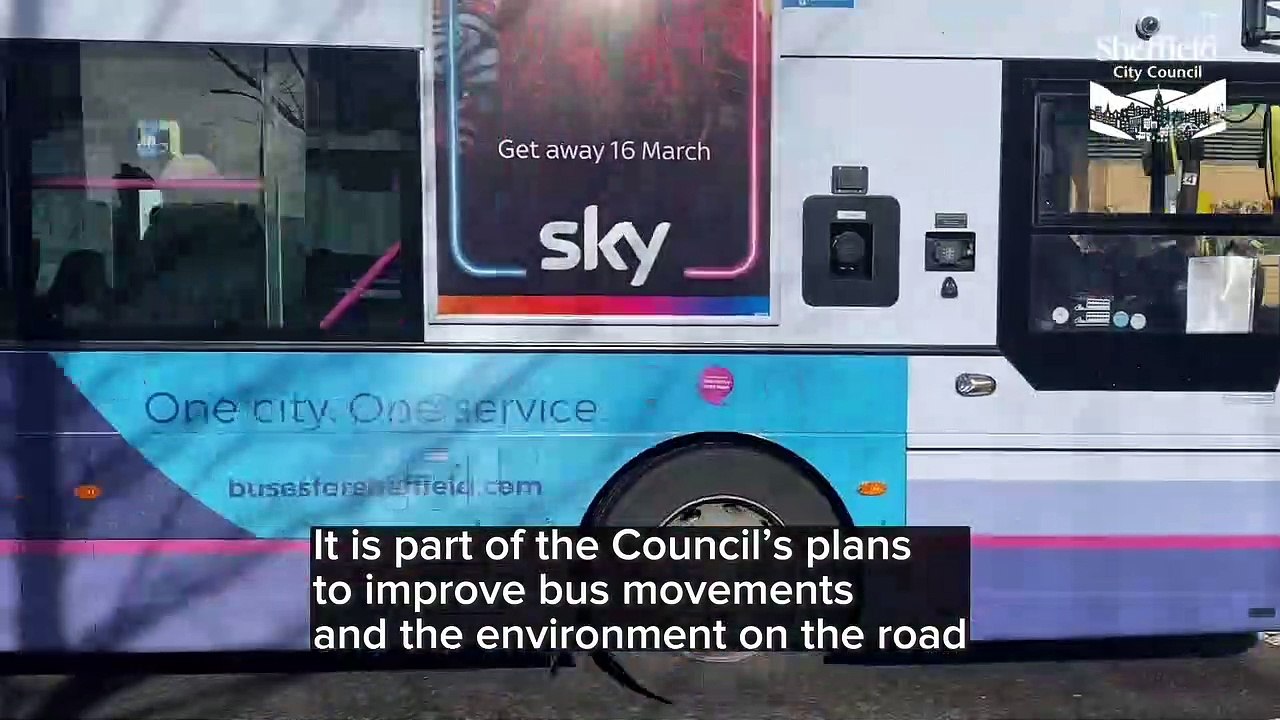 Bus gate on Arundel Gate, Sheffield: Bus gate is introduced to the city ...