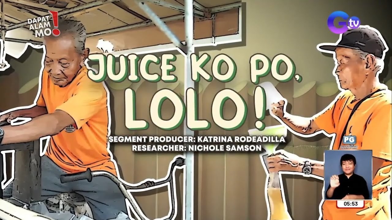 Tubo juice na on-the-go, saan matitikman? | Dapat Alam Mo! - video ...