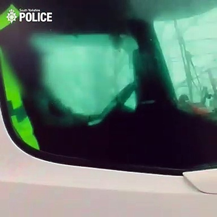 Unmarked HGV cab patrols Yorkshire's roads with police officers inside ...