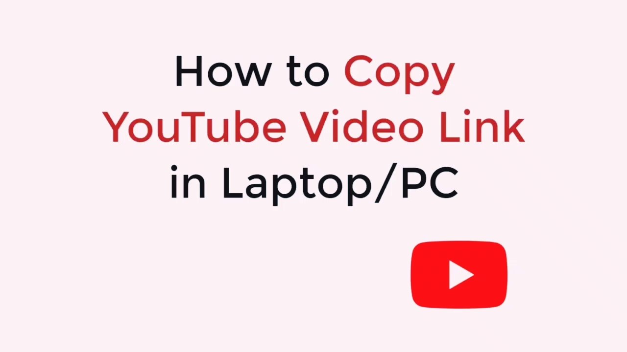 How to Copy YouTube Video Link in PC or Laptop - video Dailymotion