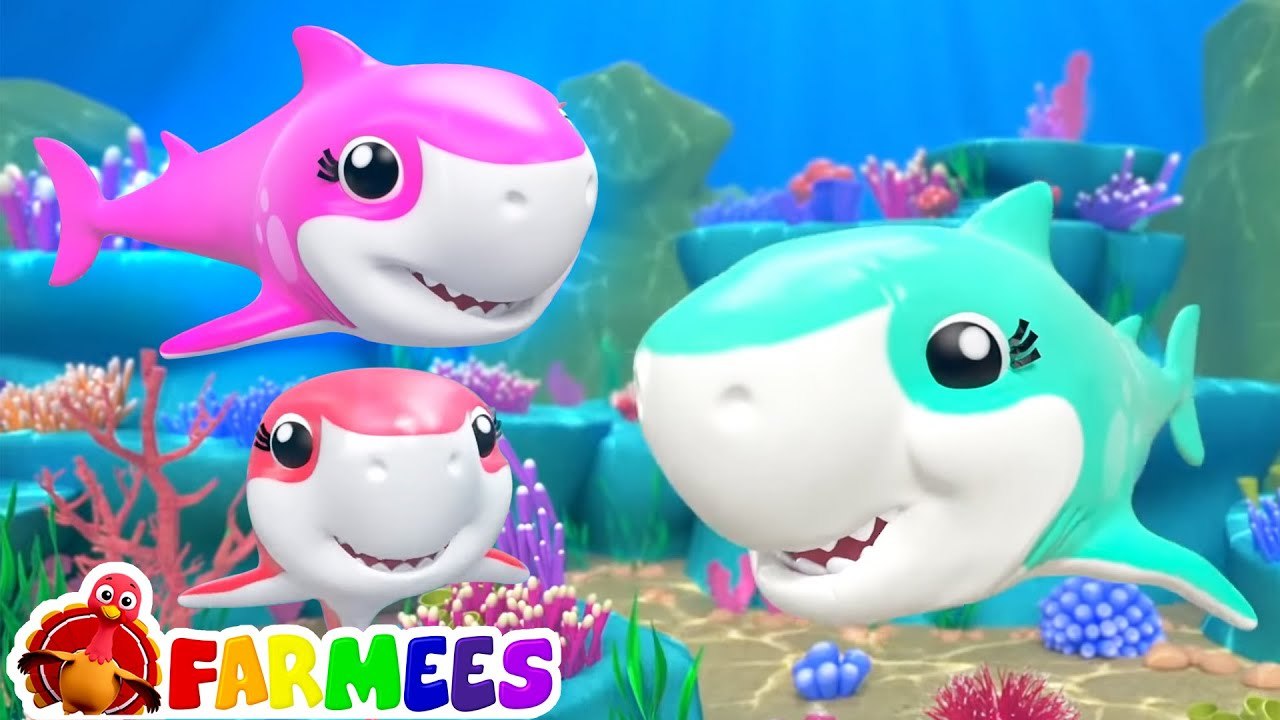 Laughing Baby Shark Song | Daddy Shark | Mommy Shark - Nursery Rhymes ...