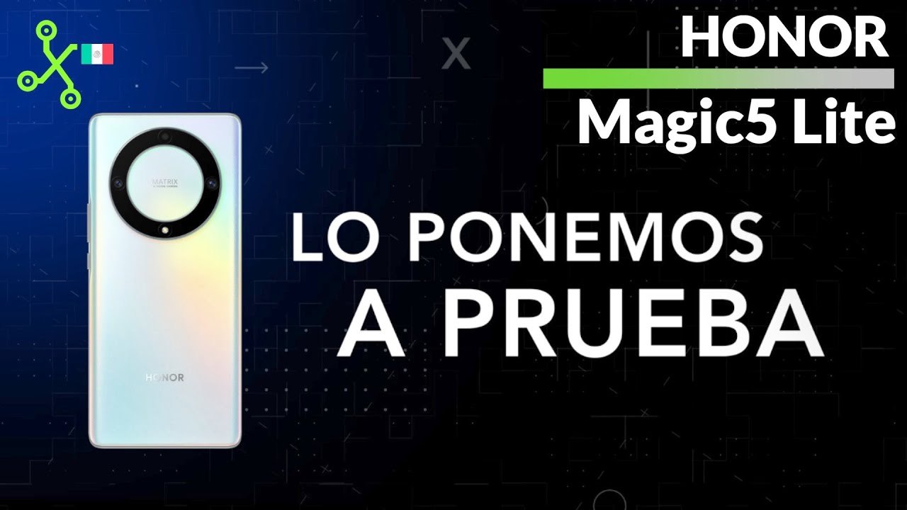 HONOR Magic5 Lite la pantalla curva con HONOR Shield Glass MÁS ...