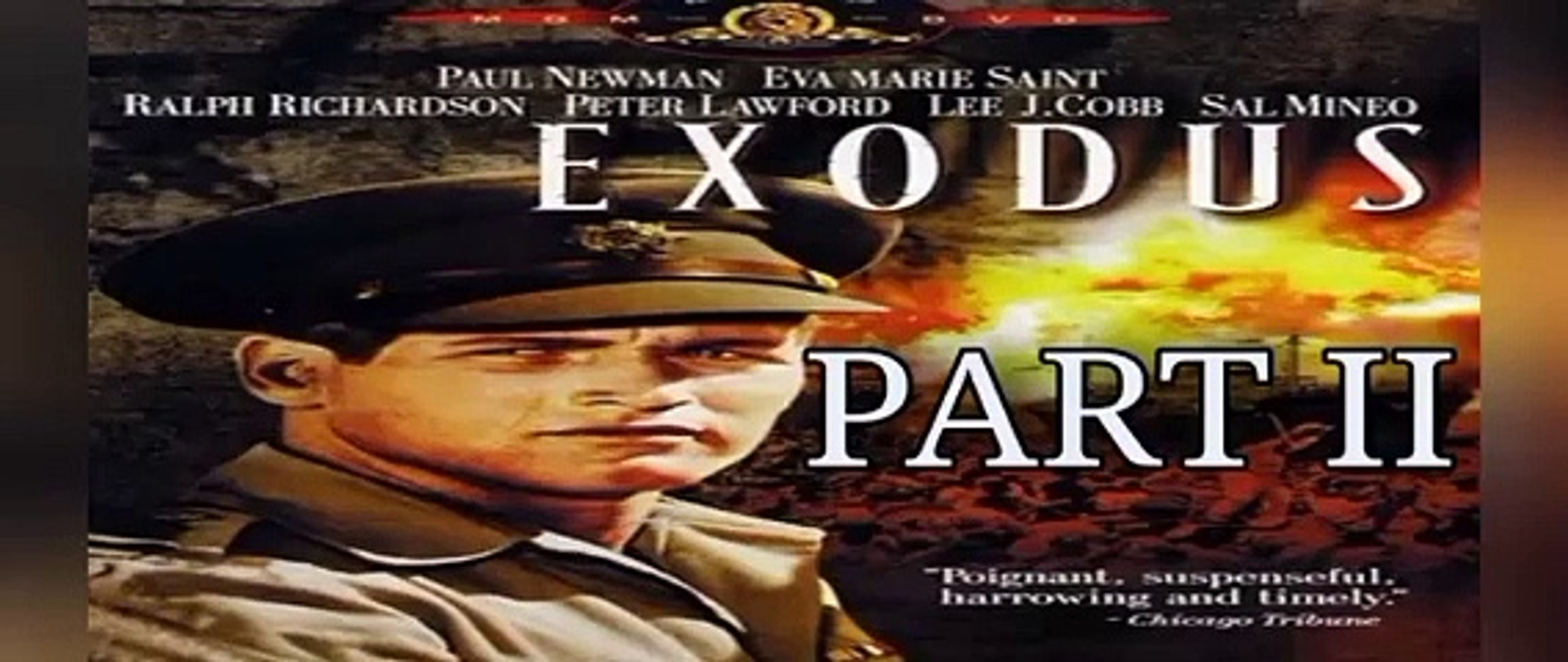 Exodus Movie Poster Classic Films Theater PART II ¦ EXODUS [1960