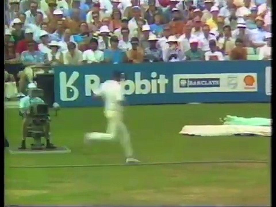 1990 England v India 3rd Test Day 2 August 24th at The Oval 1990 ...